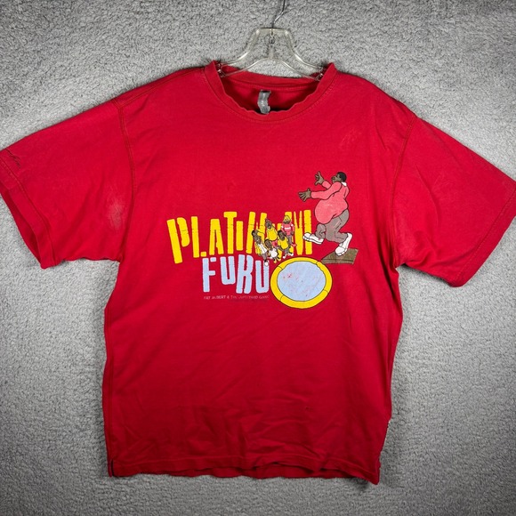 Platinum Fubu | Shirts | Platinum Fubu Fat Albert Junkyard Gang Red ...